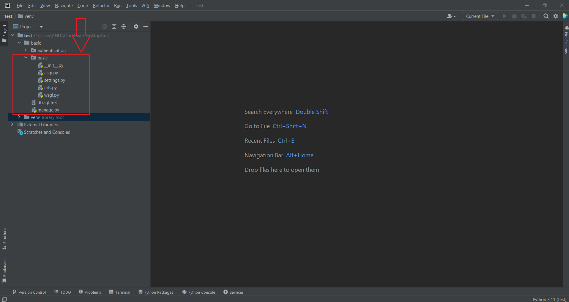 File Structure In Django Python Django Projects Pythoncodeverse