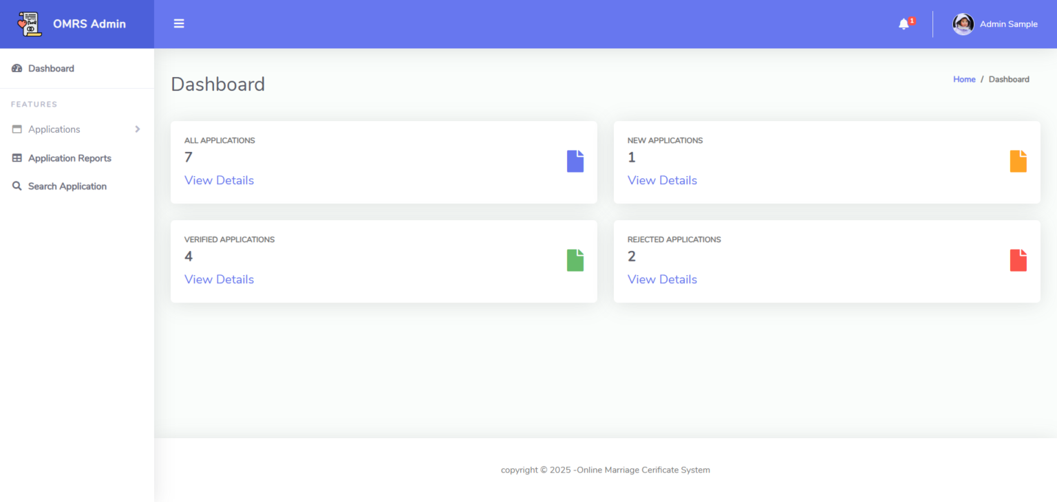 Online Marriage Certificate Registrations System using Python Django - Python Django projects ...