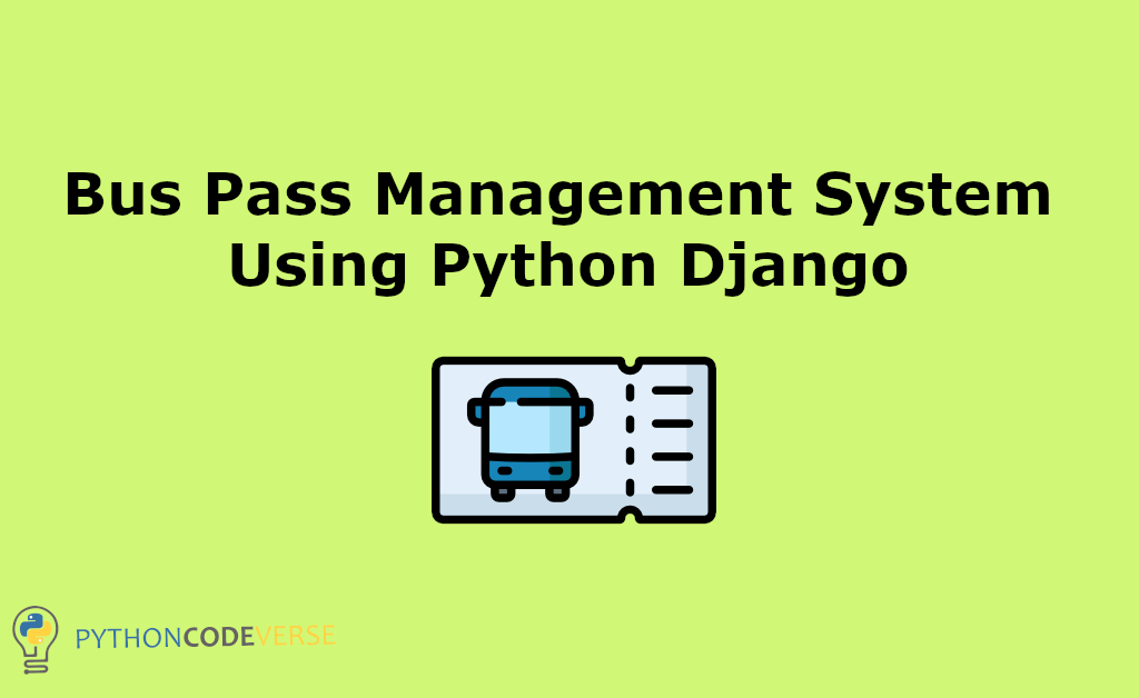 Bus Pass Management System Using Python Django Python Django Projects 0082